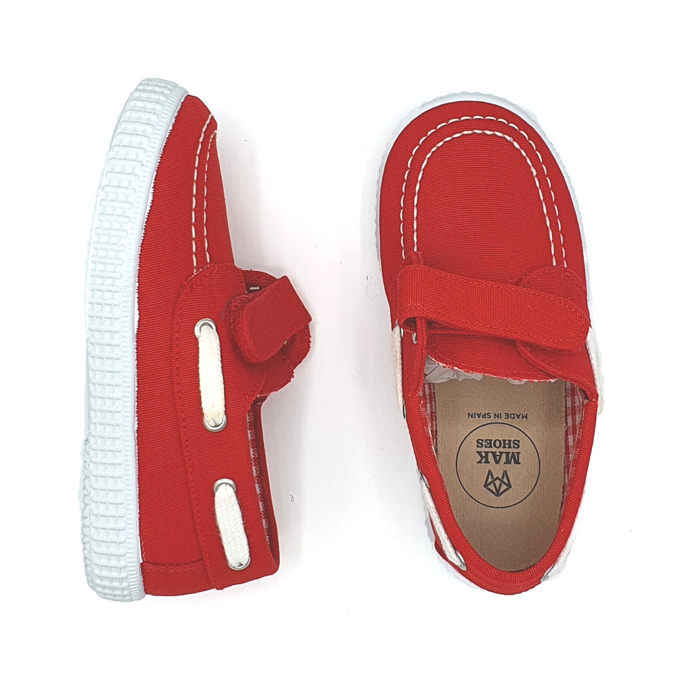 Náuticos pique con cierre de velcro - MAK Shoes – MAK SHOES